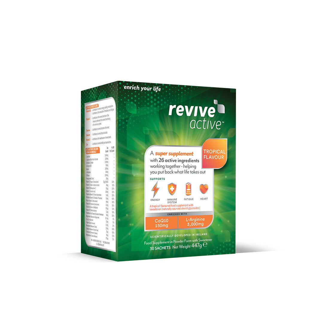 Revive Active 30 Day Box Tropical Flavour – MicroBio Health™