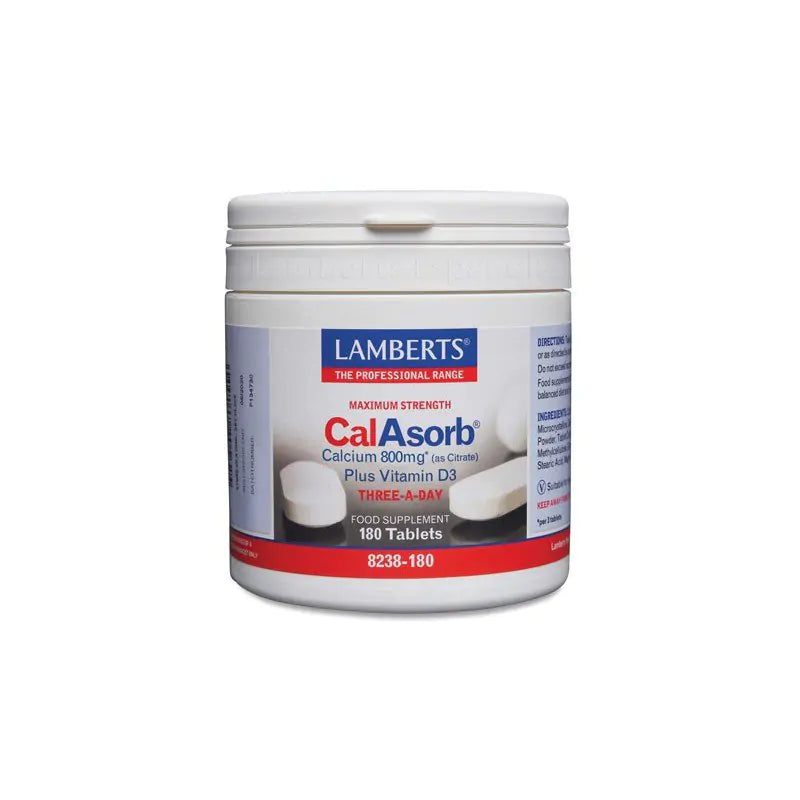 Lamberts CalAsorb Calcium 800mg 180 Tablets – MicroBio Health™